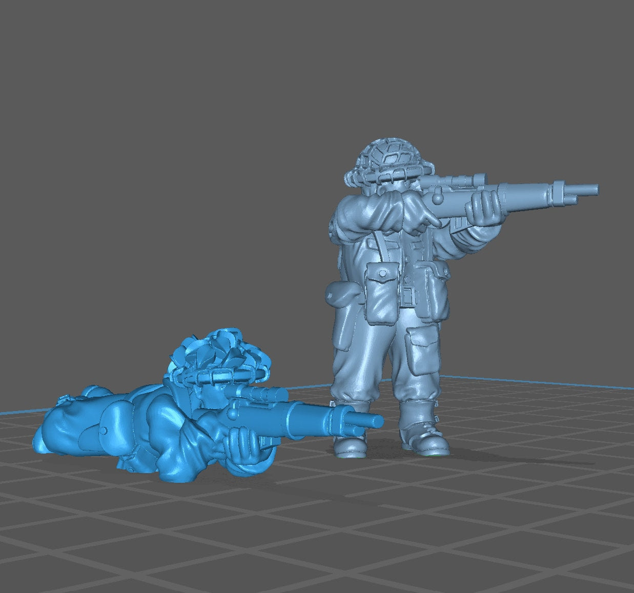 GB CW Snipe - Resin Miniature - Tabletop miniature - WW2 Miniature - 2 ...